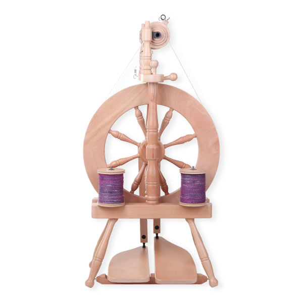 Traveller 3 Spinning Wheel Natural - Shuttles and Needles