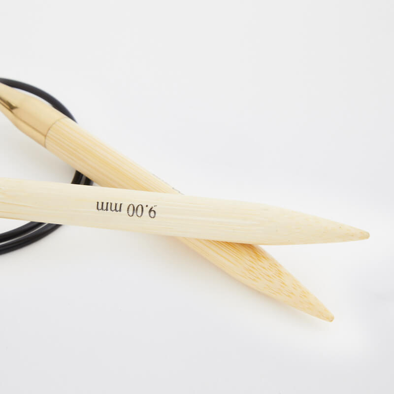 Knitpro Bamboo Fixed Circular Needles - Shuttles and Needles